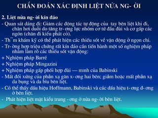 HỘI CHỨNG LIỆT NỬA NGƯỜI | PDF