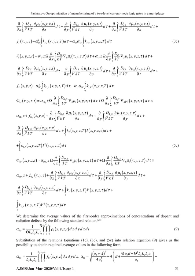 On Optimization of Manufacturing of a Two-level Current-mode Logic ...
