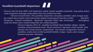 4A_KELOMPOK 3_PROSEDUR PENELITIAN KUANTITATIF EKSPERIMEN.pptx
