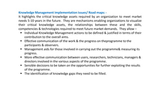 4a knowledge management | PPT