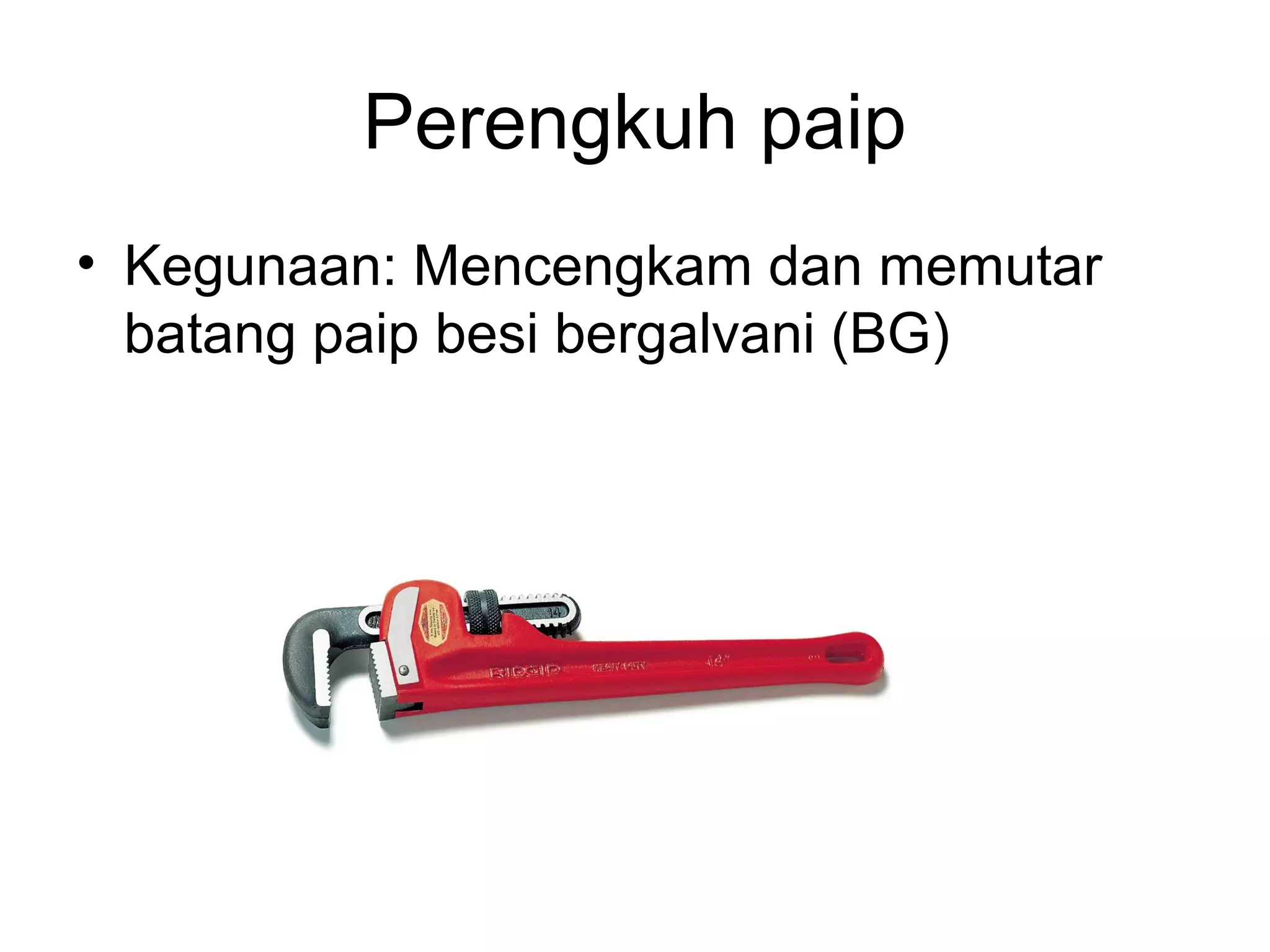 4) alatan paip | PPT