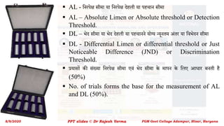AL DL by weight box | PPTX
