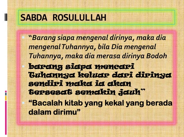 (4) amanah allah bagi setiap ruh manusia | PPT