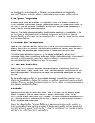 Anand Muni’s Guide to Effective Conflict Resolution.docx