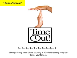 10 anger management tips | PPT