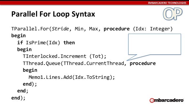 Parallel For Loops with the Parallel Programming Library