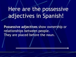 4 a possessive_adjective_notes (1) | PPT