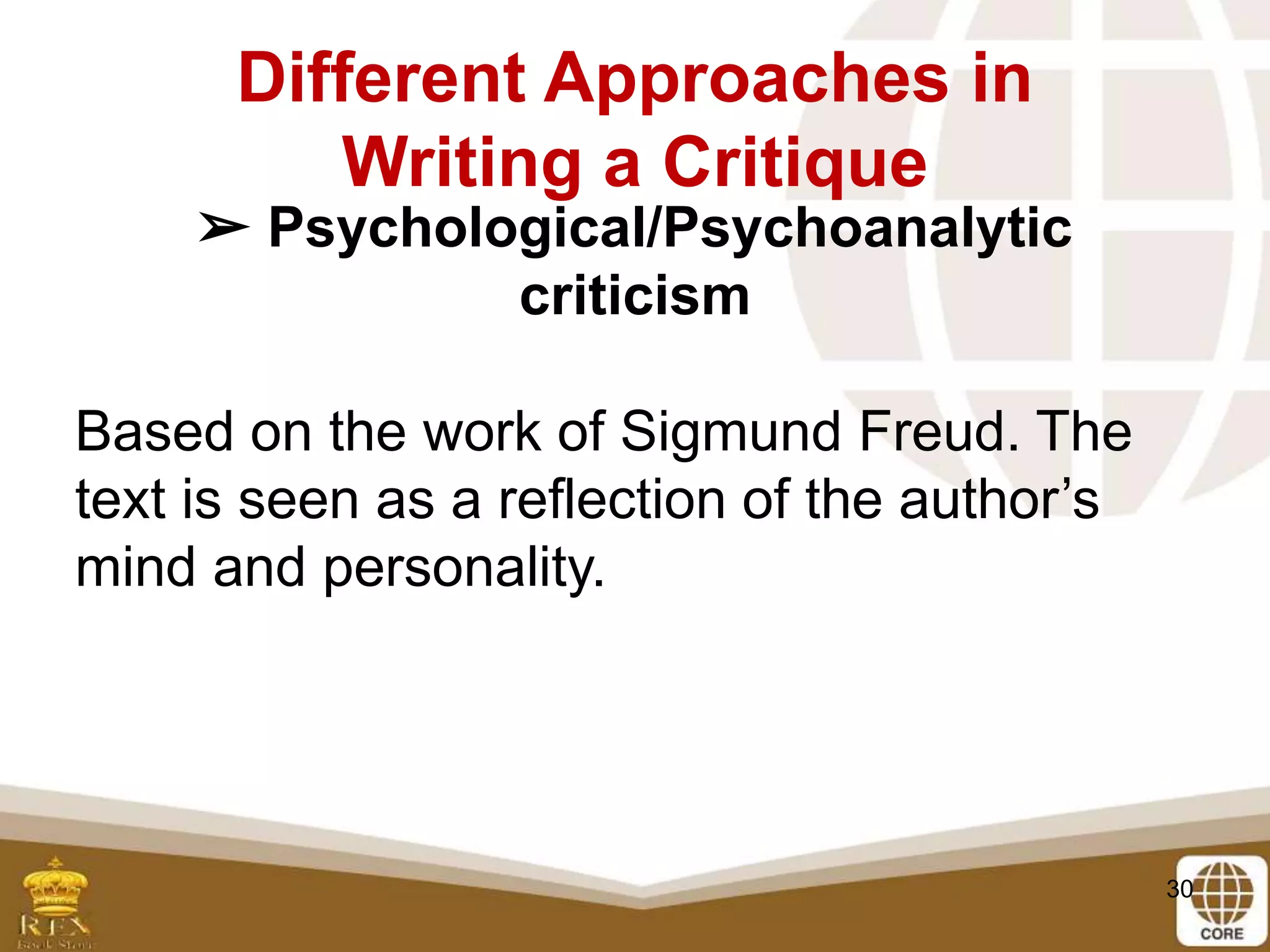 4_Approaches_in_Writing_a_Critique.ppt