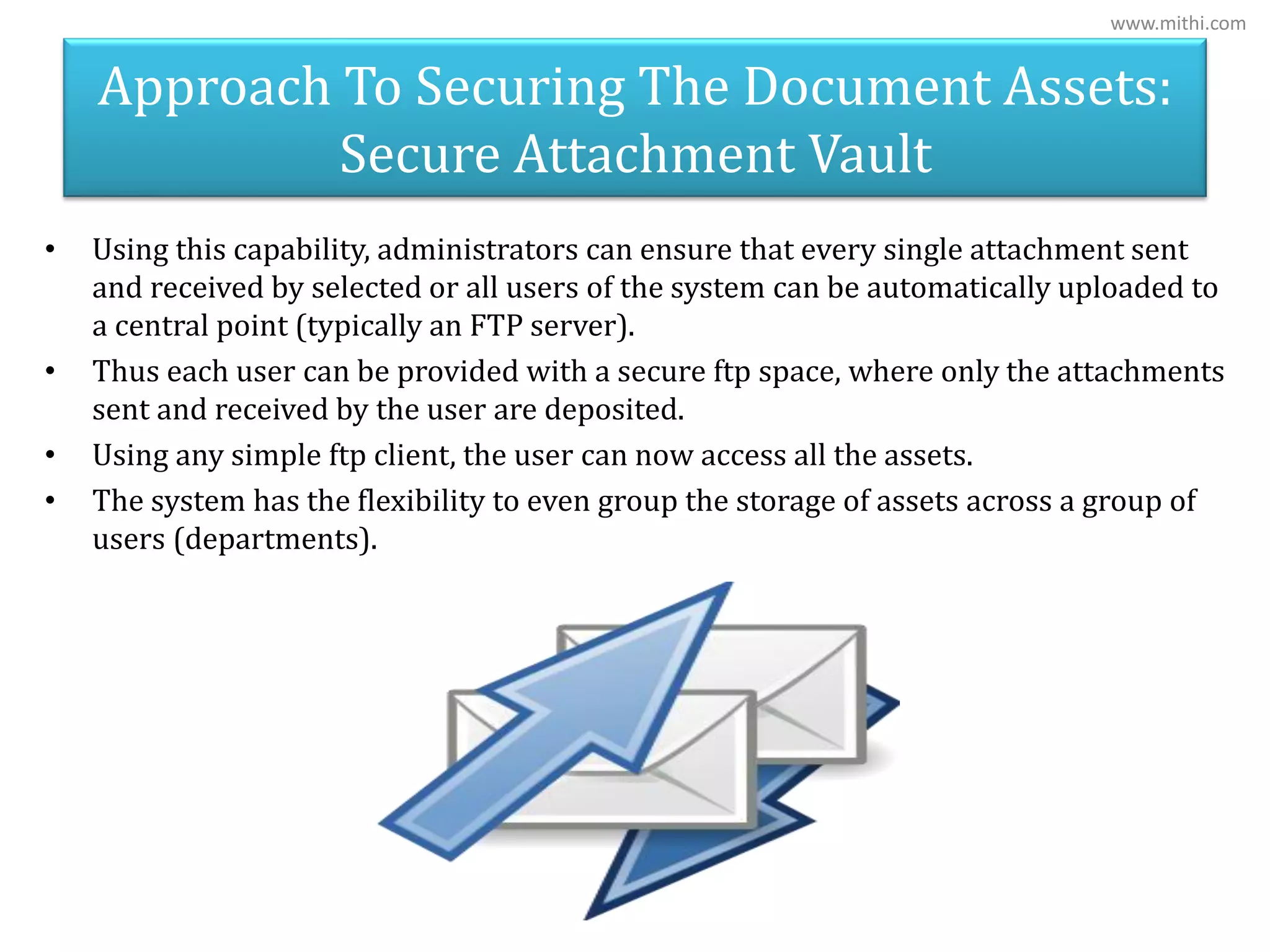 4 approaches to securing documents and email attachment assets | PPT