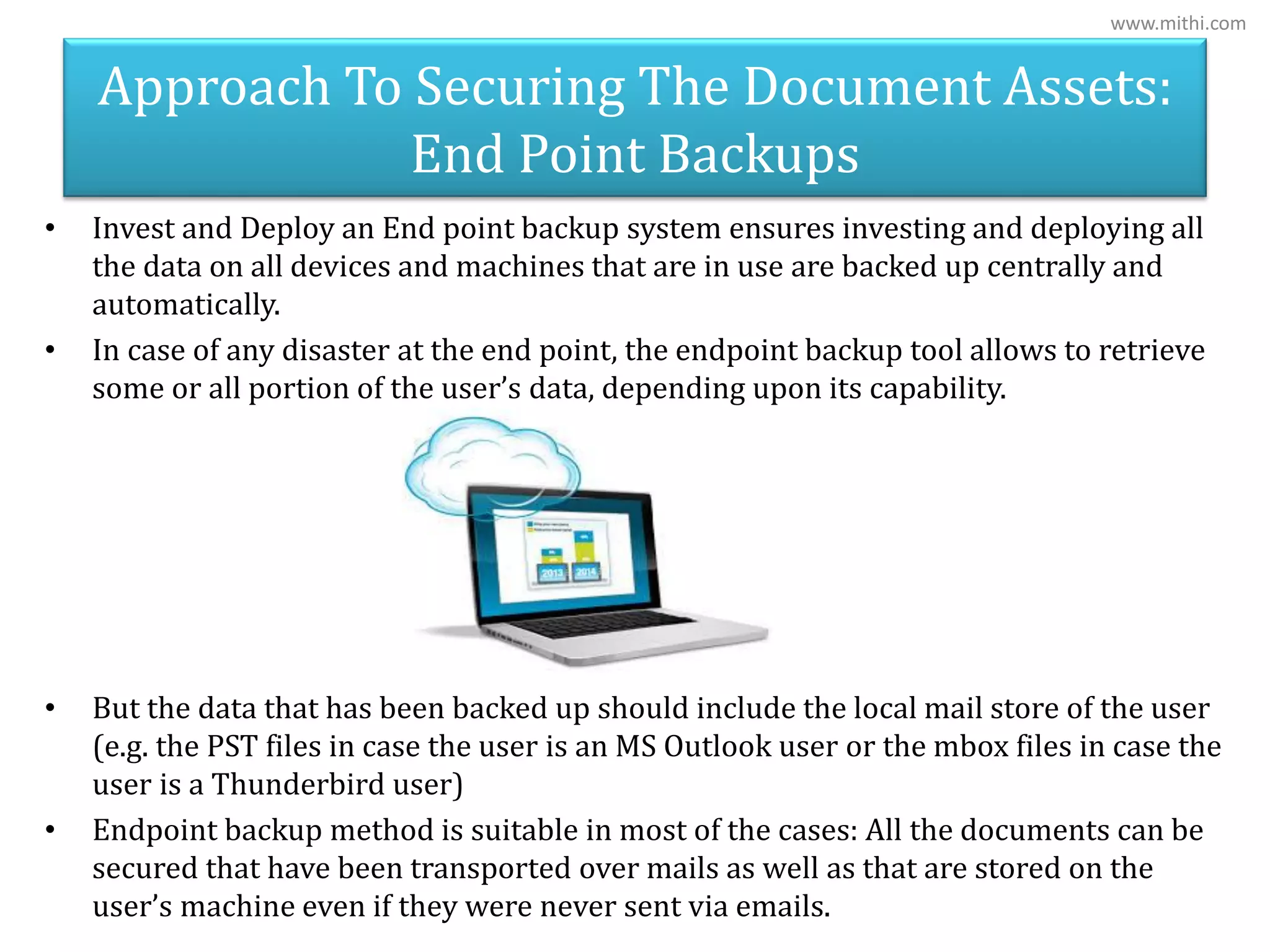 4 approaches to securing documents and email attachment assets | PPT
