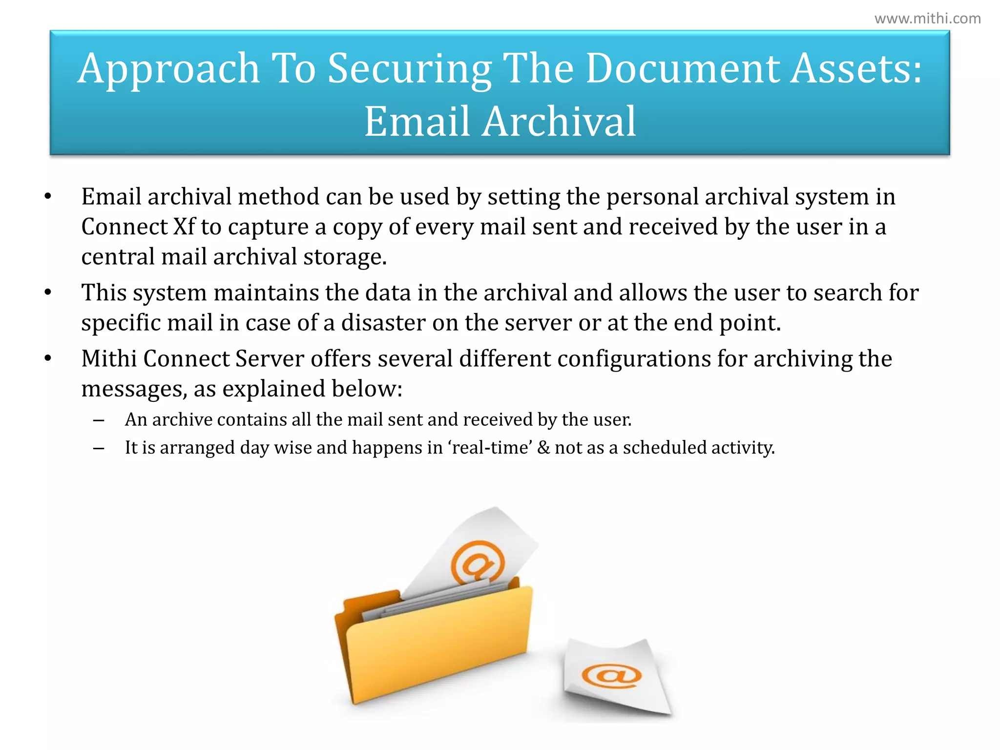4 approaches to securing documents and email attachment assets | PPT