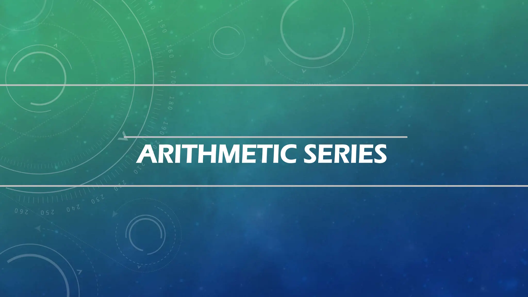 Grade 10 Mathematics Arithmetic Series Lesson | PPTX