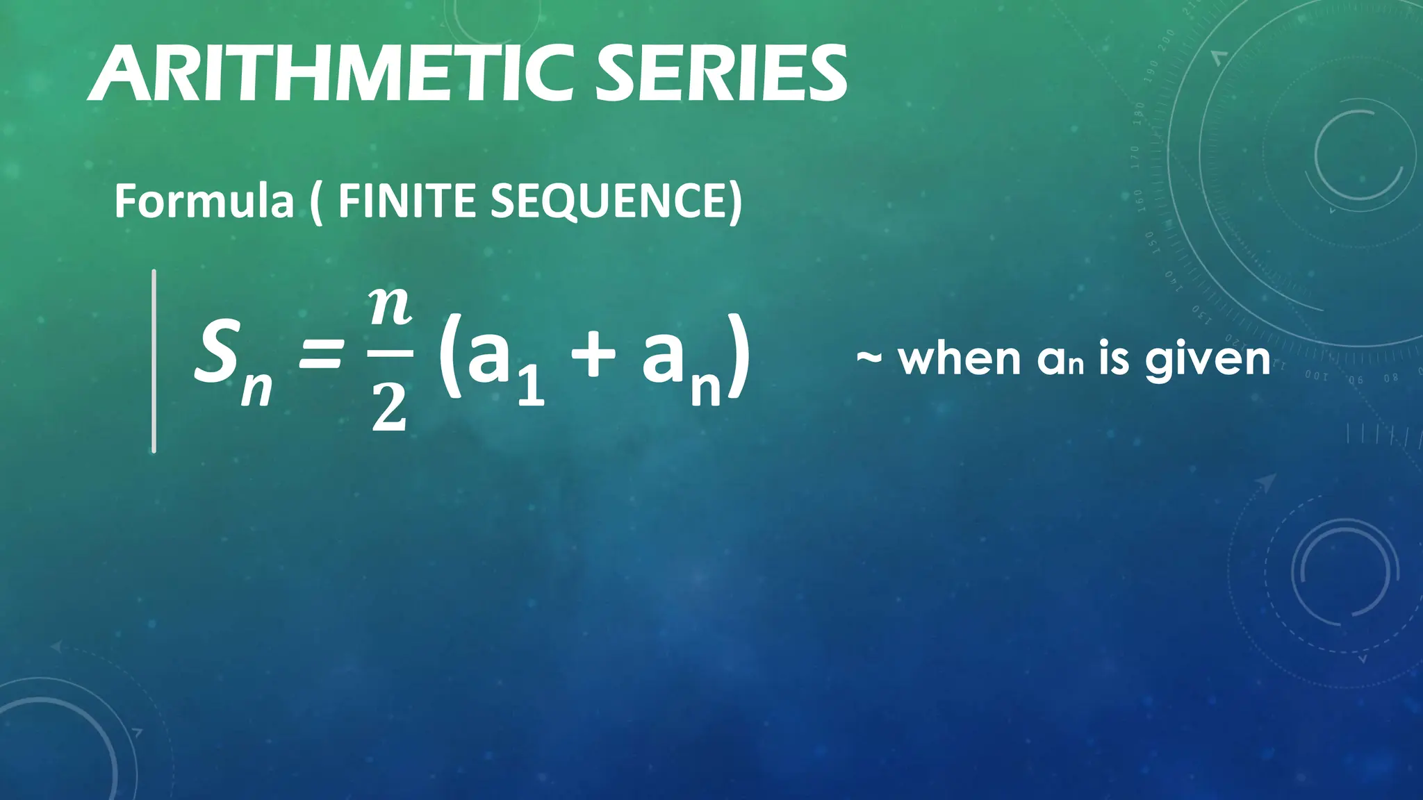 Grade 10 Mathematics Arithmetic Series Lesson | PPTX | Education