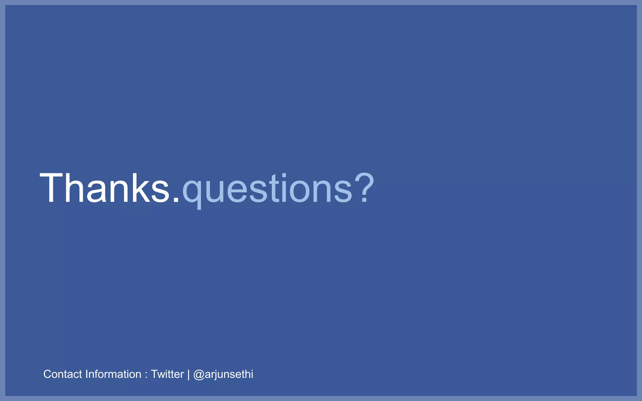 Arjun Sethi Presentation | PPTX