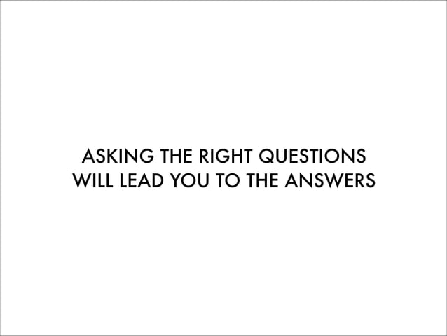 Create IMC Work By Asking The Right Questions | PPT