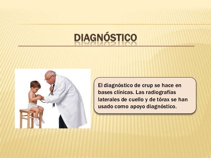 4 a) sindrome de crup