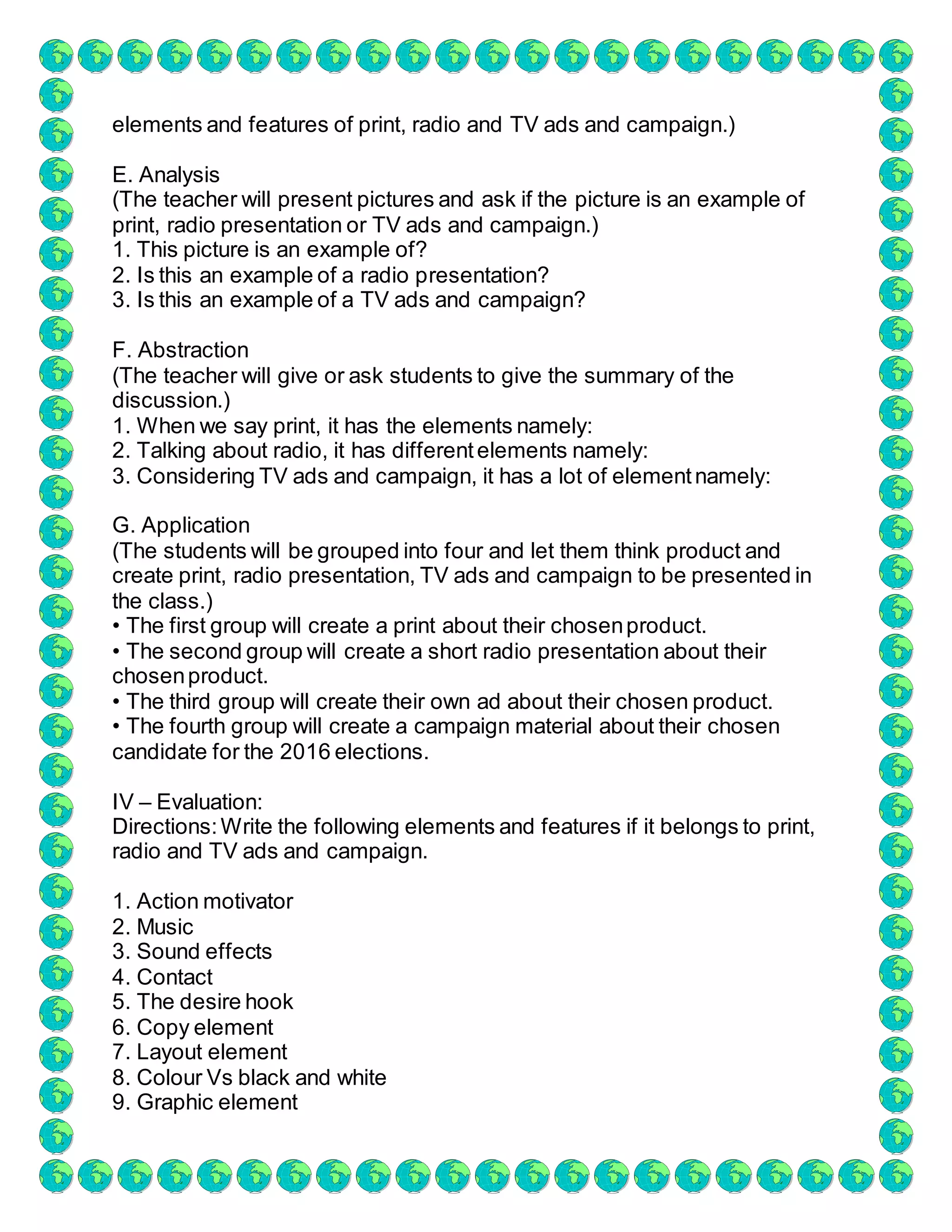 4 a's semi detailed lesson plan in english for grade 7 | DOCX