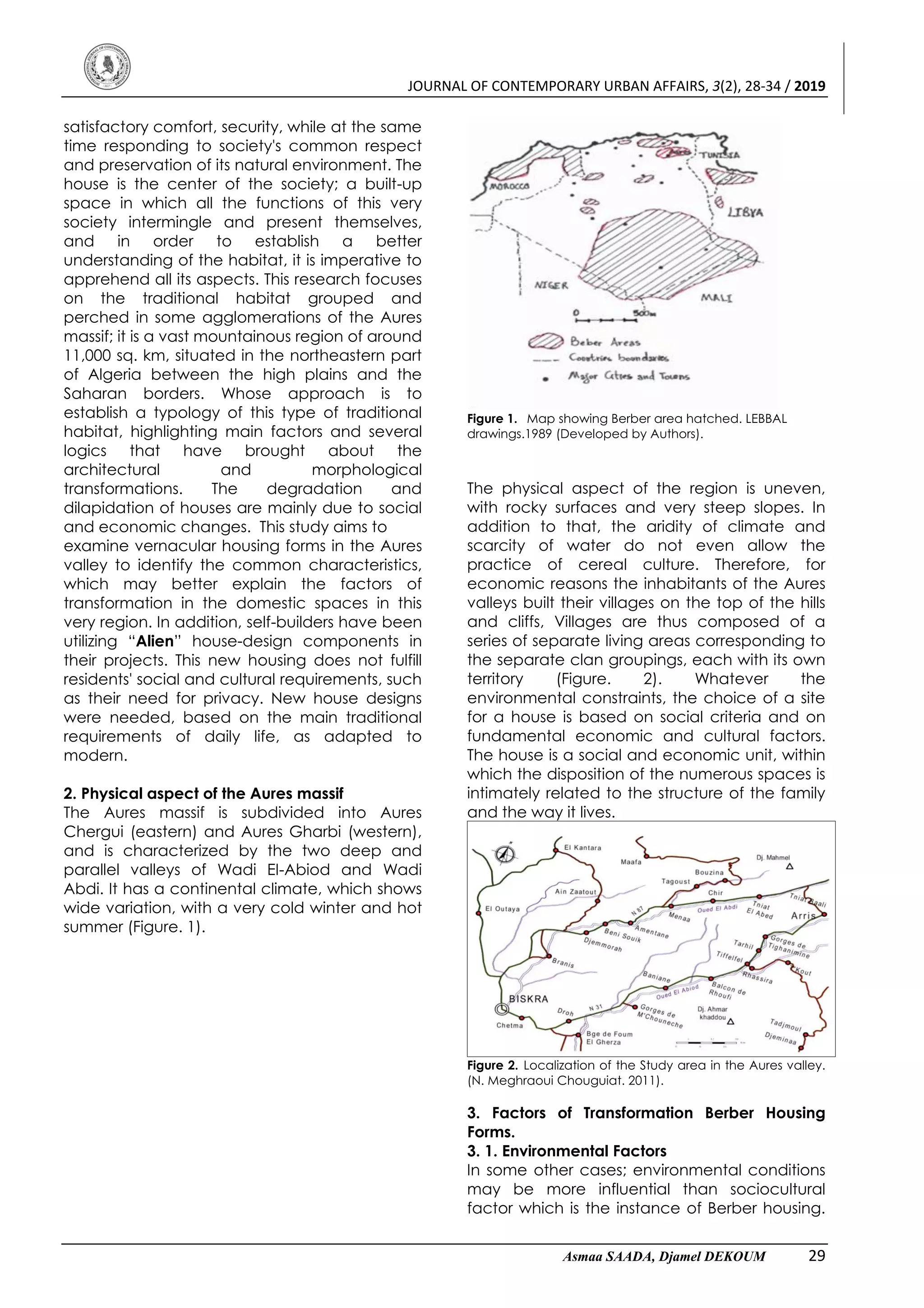 Transformation of Berber Traditional Planning and Living Spaces | PDF