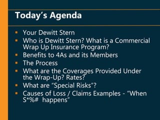 4A's Production Wrap-Up Program | PPT