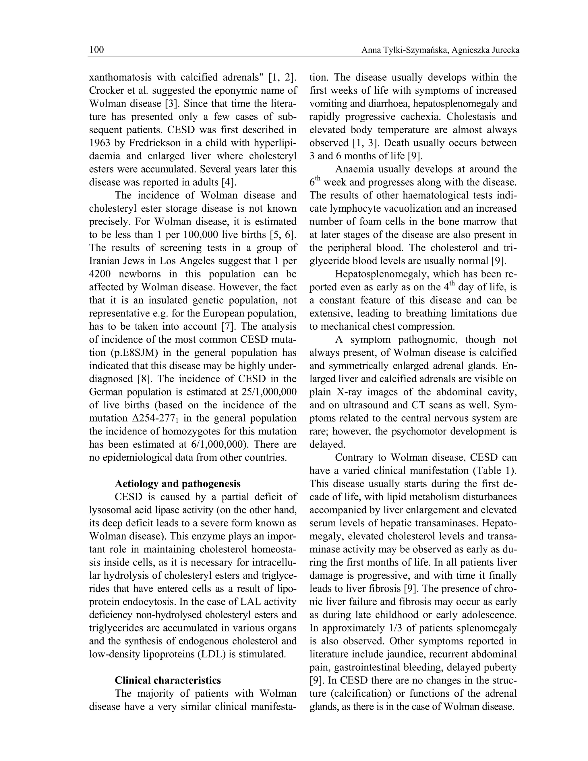 acid lipase | PDF