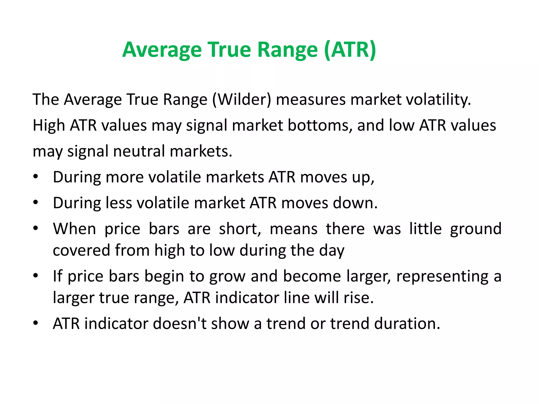 ATR - Average Ture Range | PPT