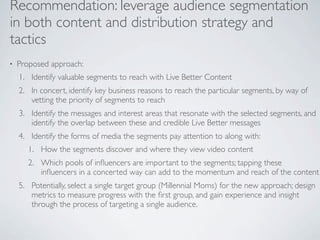 4 audience segmentation and case for millennial moms | KEY
