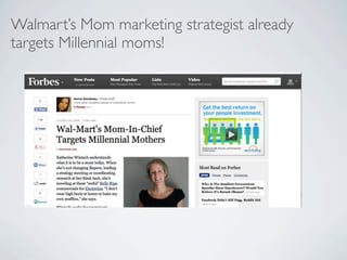 4 audience segmentation and case for millennial moms | PPT