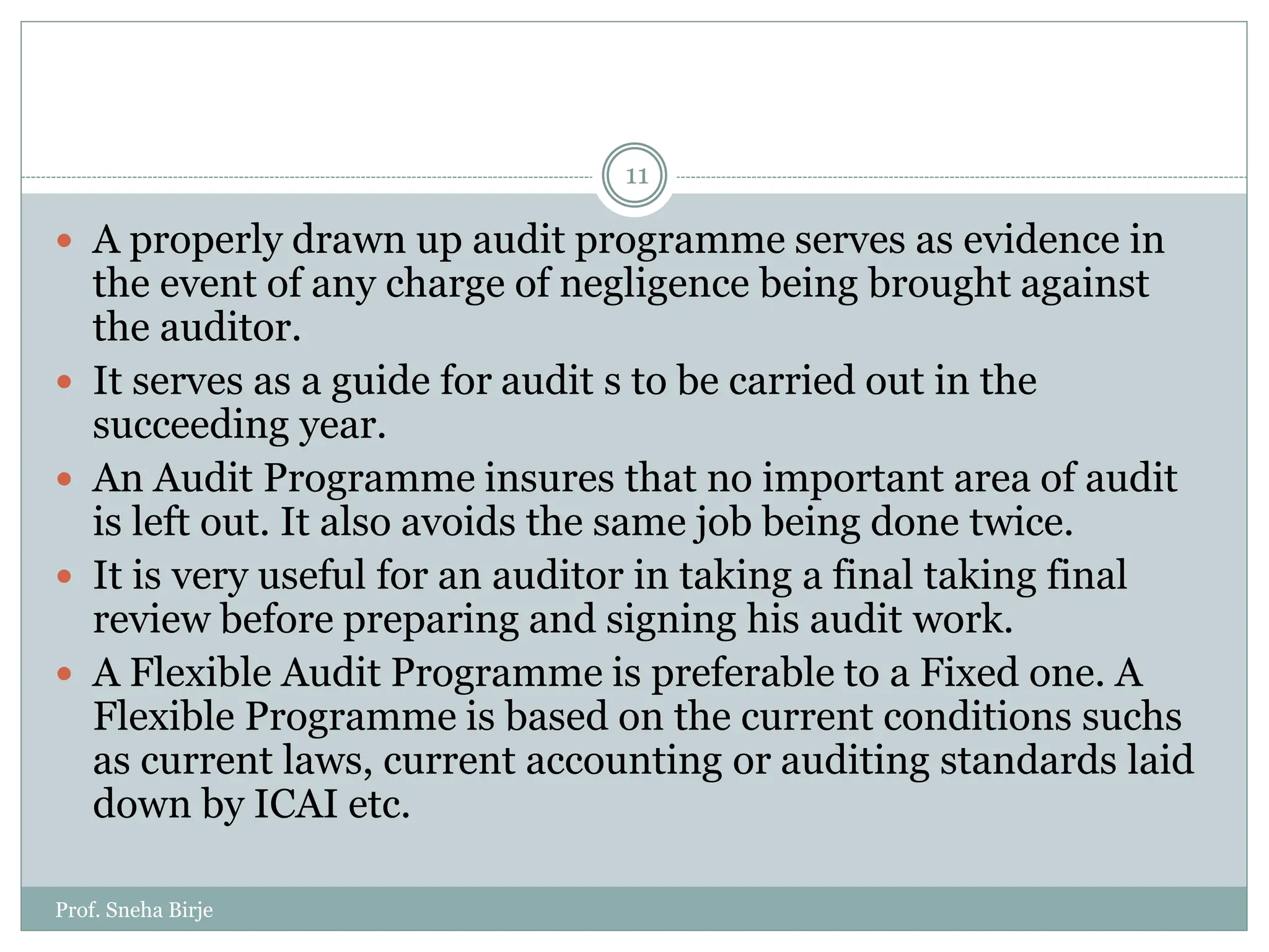 4) Audit planning & procedures.pptx