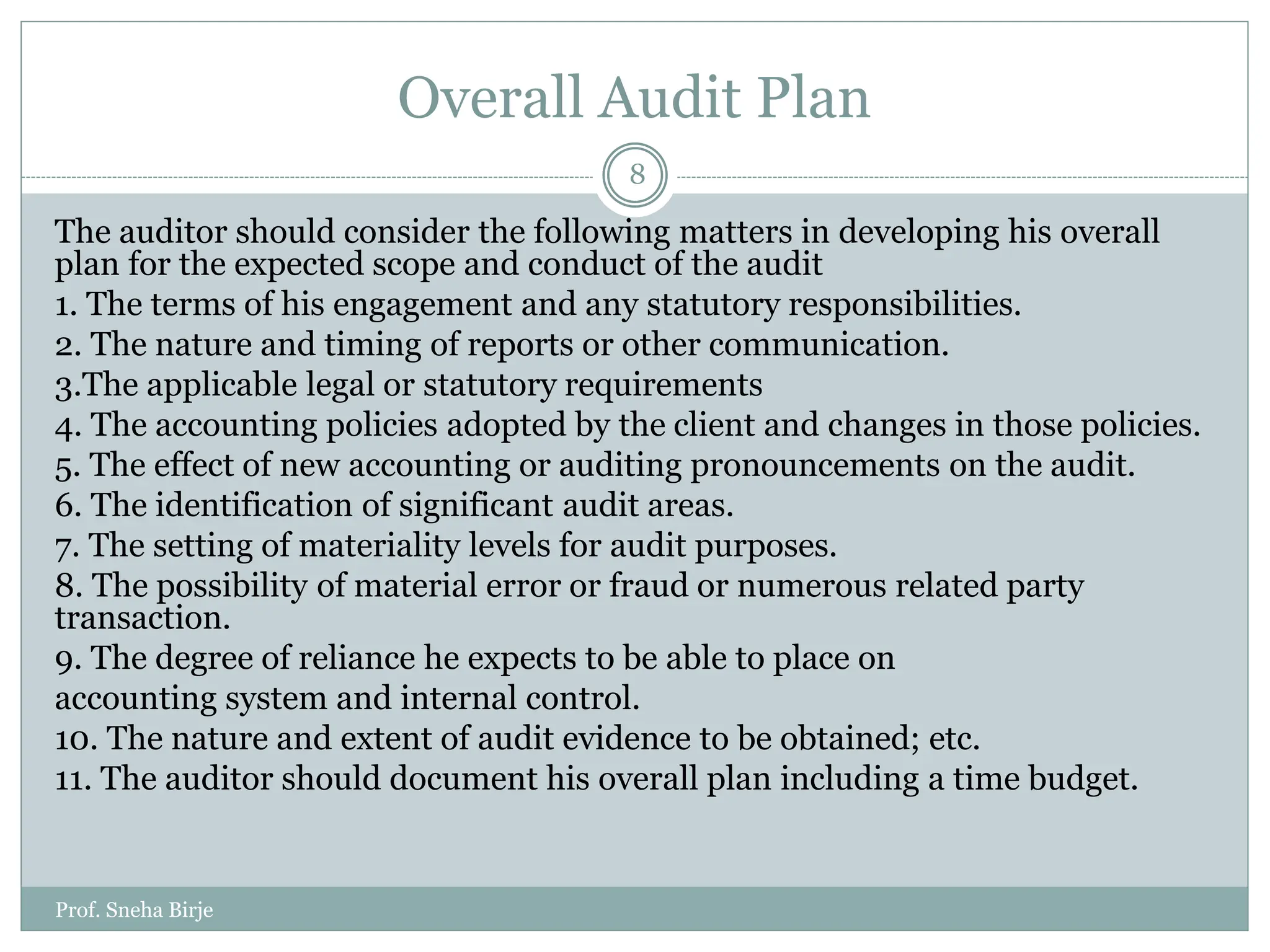 4) Audit planning & procedures.pptx