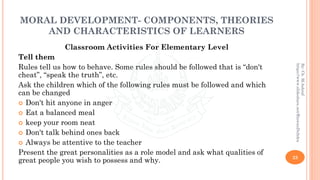 Moral Development - Components, Theories and Characteristics of ...