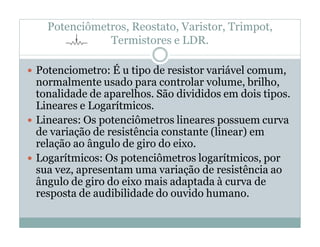 4 aula resistores smd, variáveis, ajustáveis | PPT