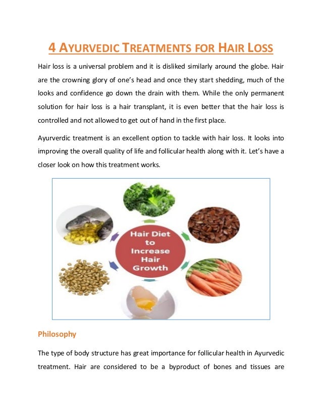 4 Ayurvedic Treatments For Hair Loss