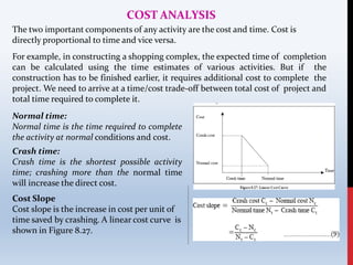 4 b. Project management - network analysis | PPTX