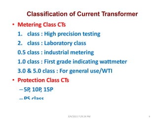 4b. INSTRUMENT TRANSFORMER SELECTION GUIDES.ppt