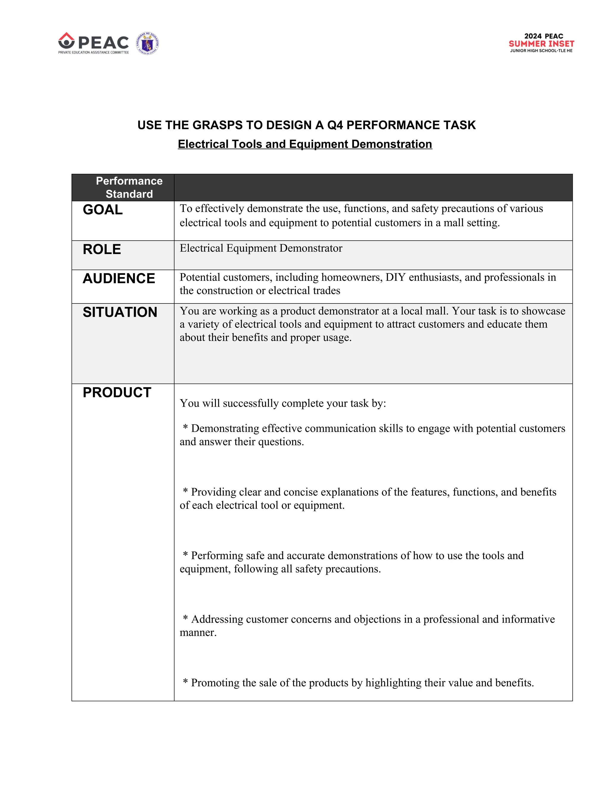 use the Grasps todesign for curriculum map gra | DOCX