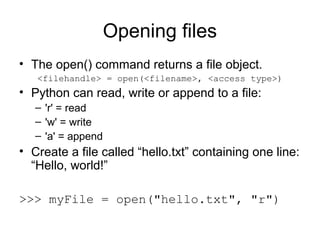 4 b file-io-if-then-else | PPT