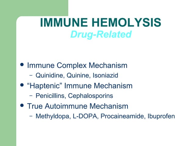 hemolytic anemia (cell membrane defect) | PPT
