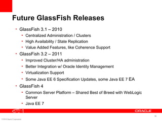 Enterprise GlassFish | PPT | Programming Languages | Computing