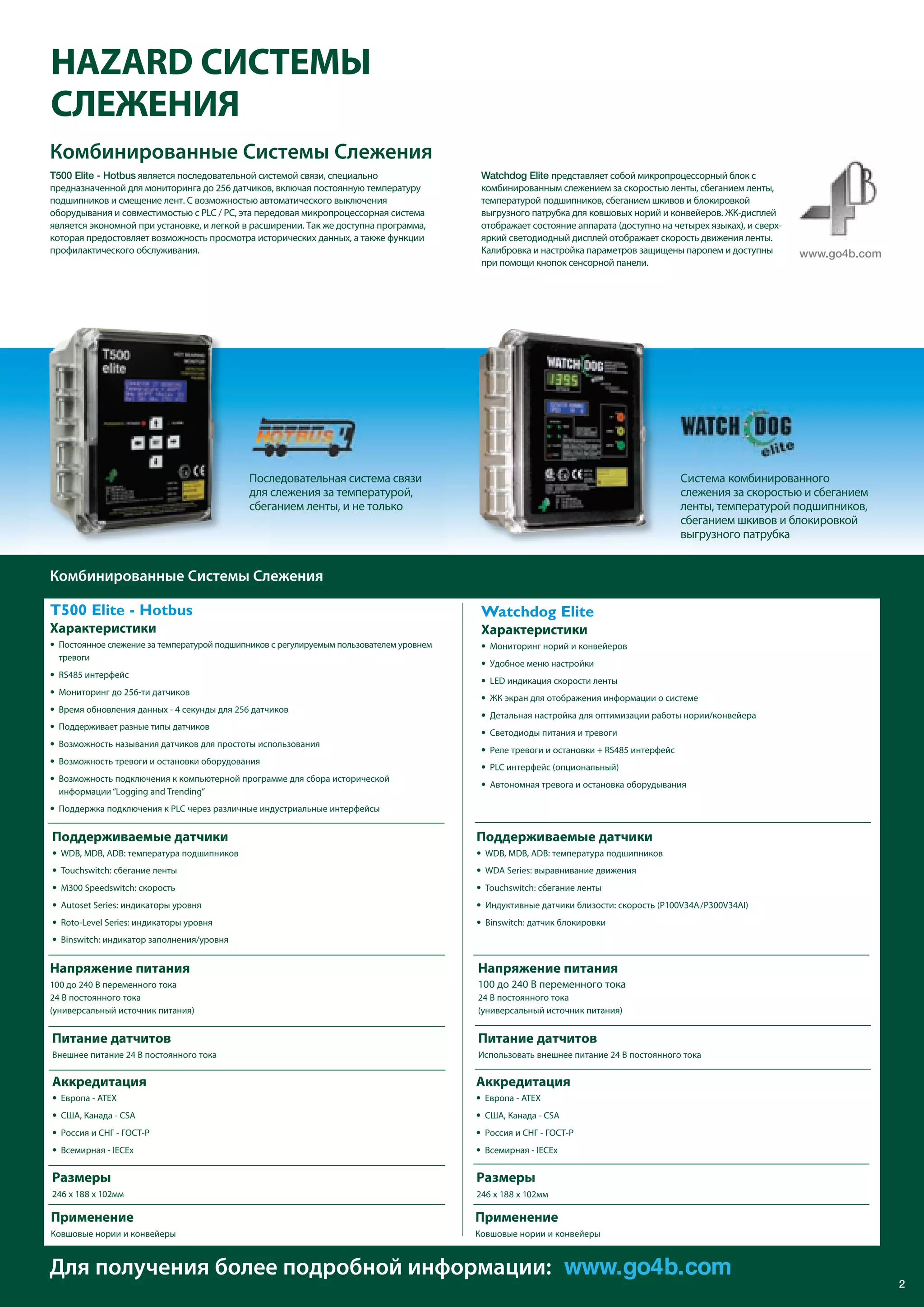 4b components for conveyors & elevators (Russian) | PDF