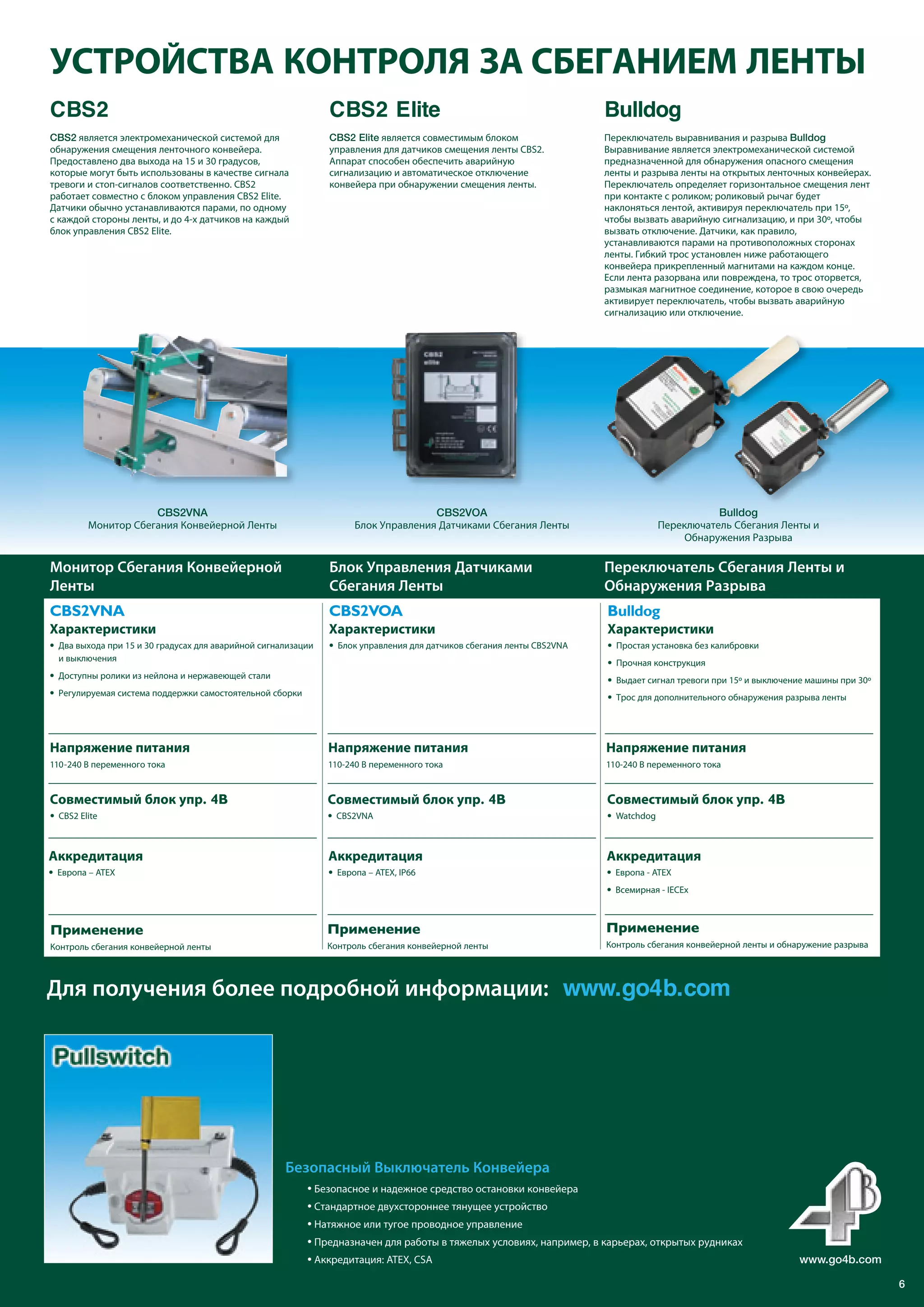 4b components for conveyors & elevators (Russian) | PDF