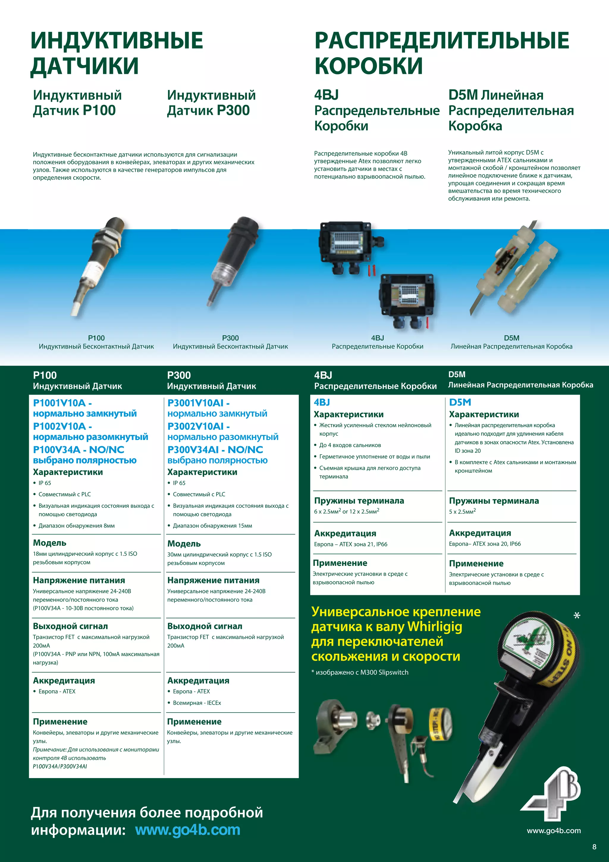 4b components for conveyors & elevators (Russian) | PDF