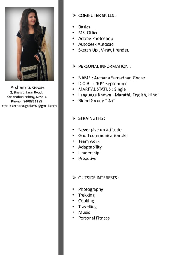 archana godse resume | PDF