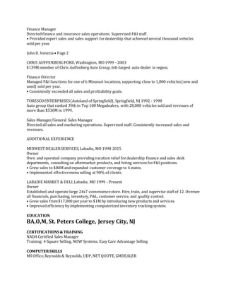 JOHN VENEZIA RESUME 2 | DOCX