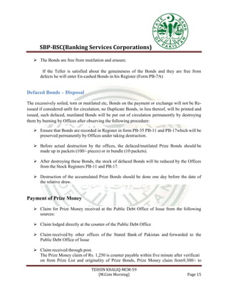 Internship+report+SBP-BSC(+Tehsin+khaliq) | PDF