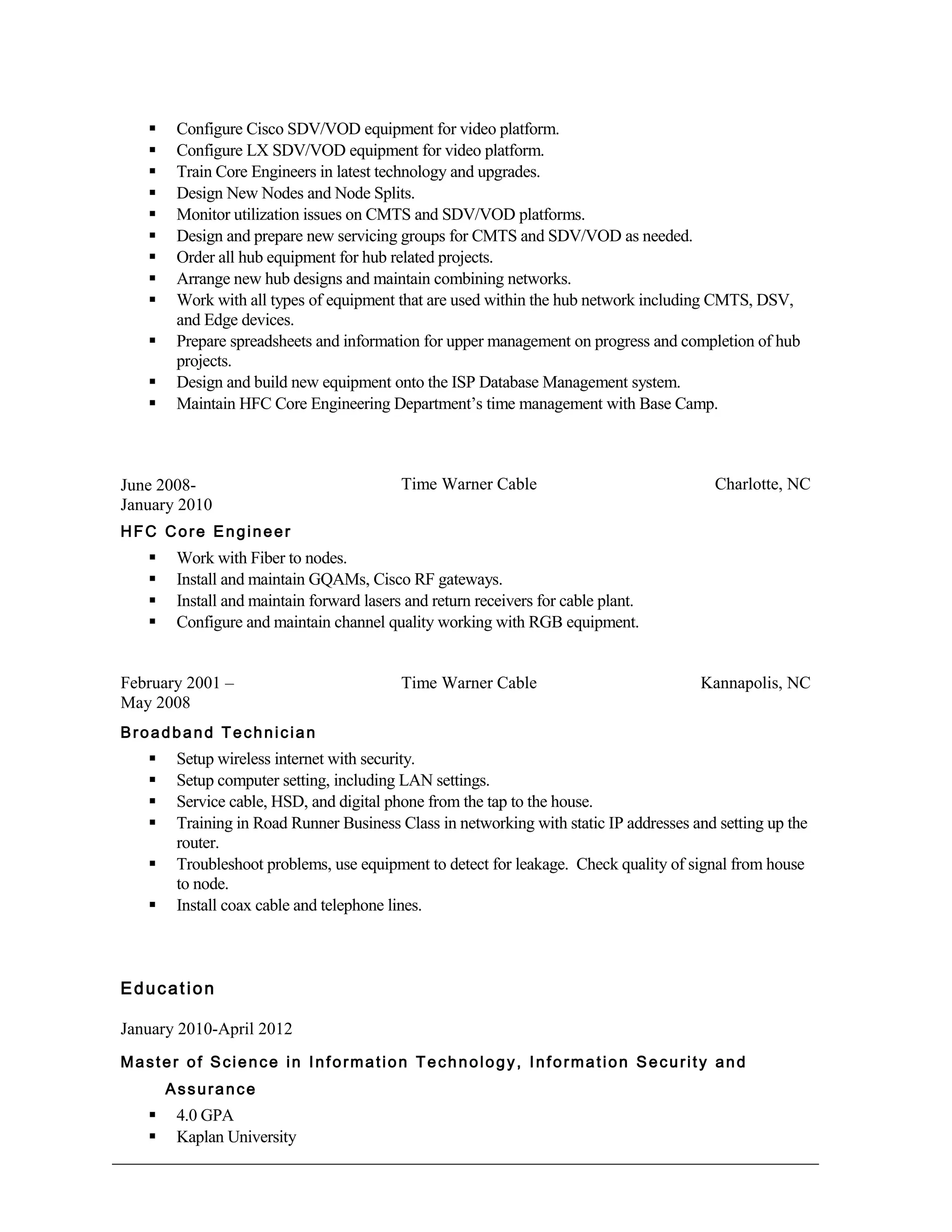 Jeremy Resume | PDF