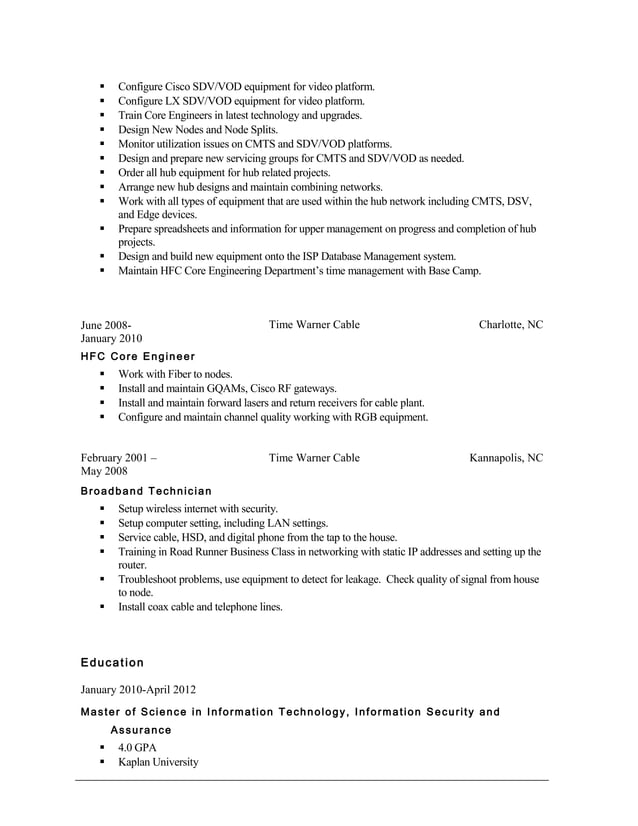 Jeremy Resume | PDF