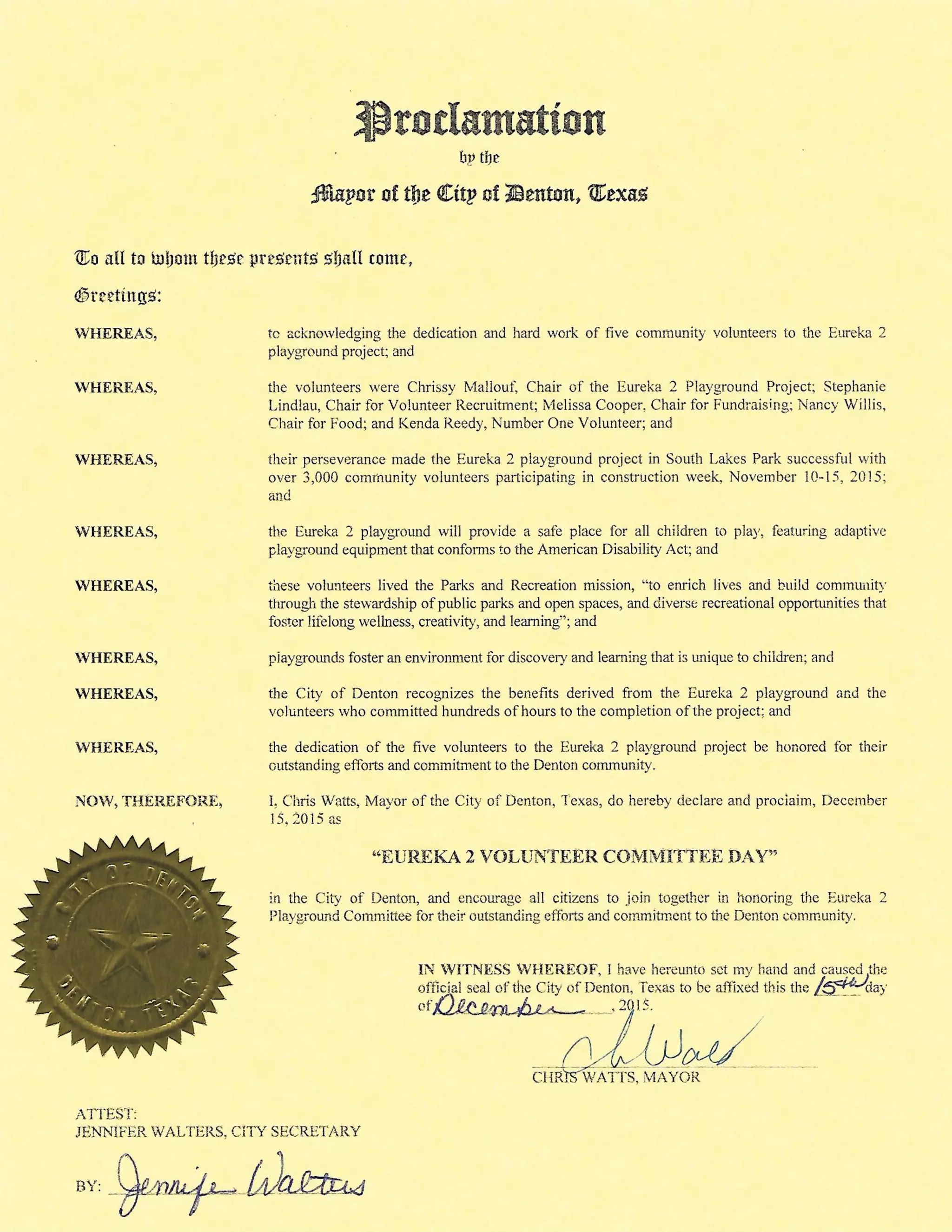 e2 proclamation | PDF