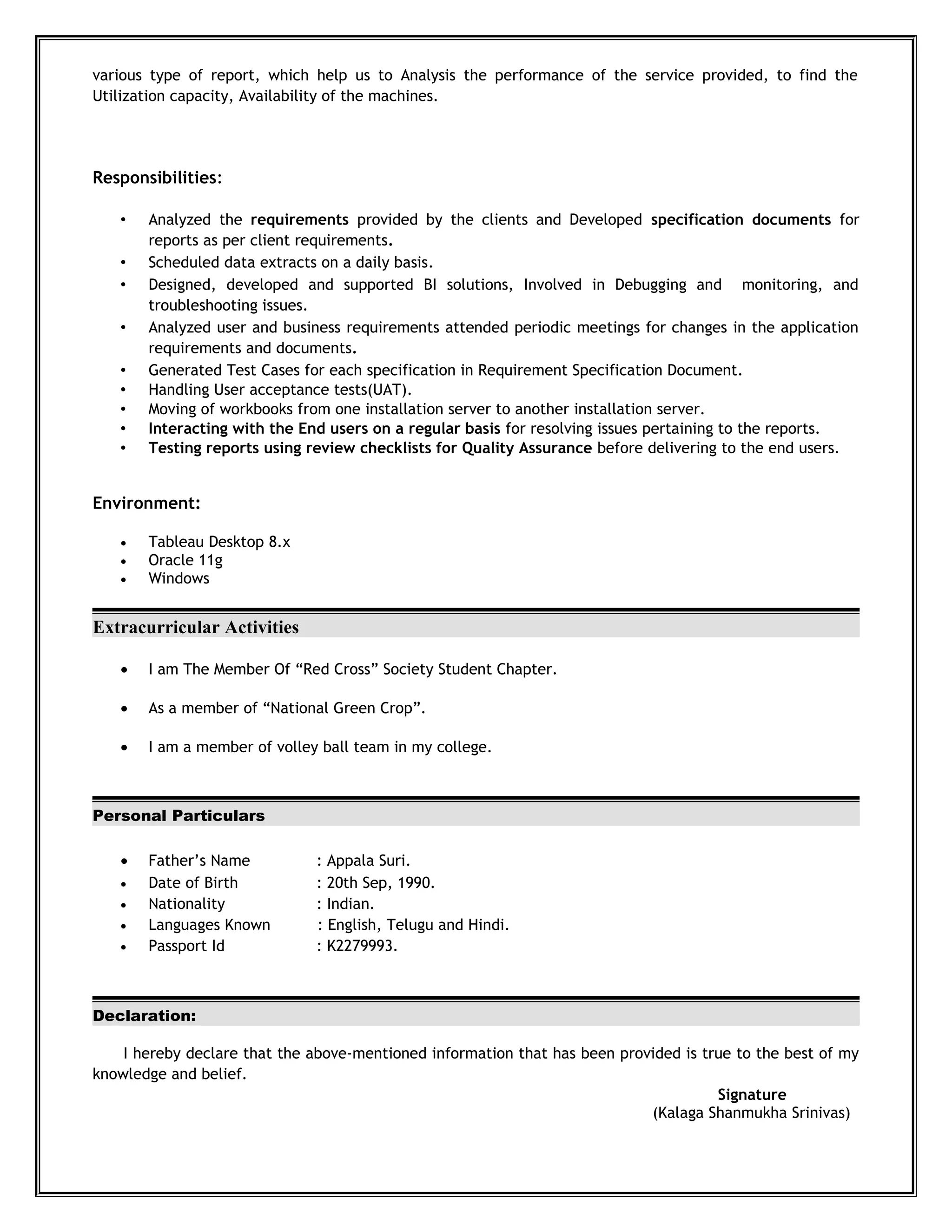 Srinivas_Resume | PDF