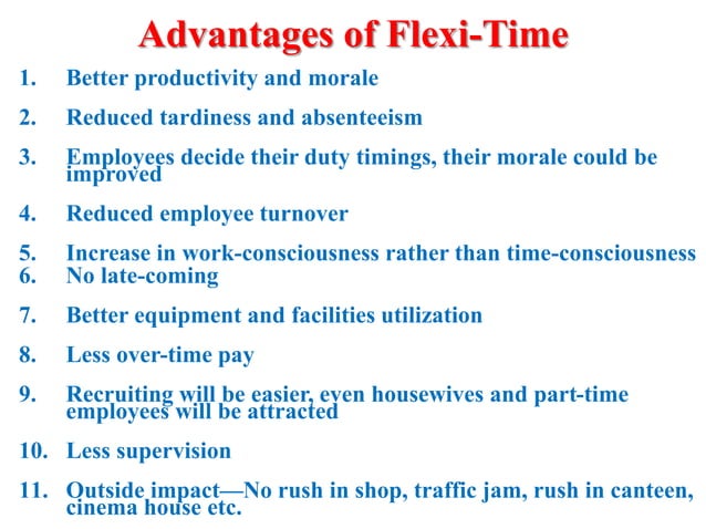 FLEXI TIME | PPTX