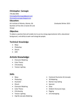 Carnegie_CResume | DOCX
